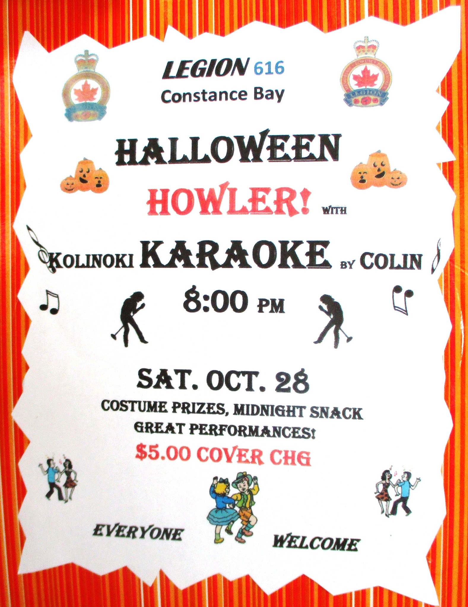 Hallowe’en Howler at the Legion - West Carleton Online