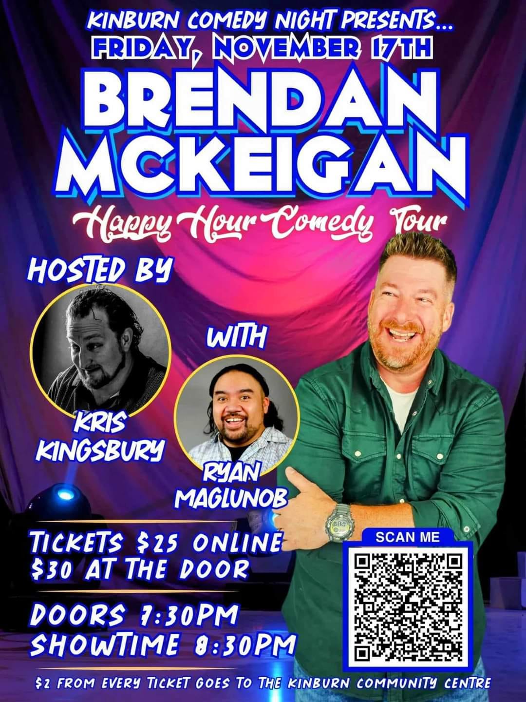 Kinburn Comedy Night presents The Happy Hour Comedy Tour - West ...